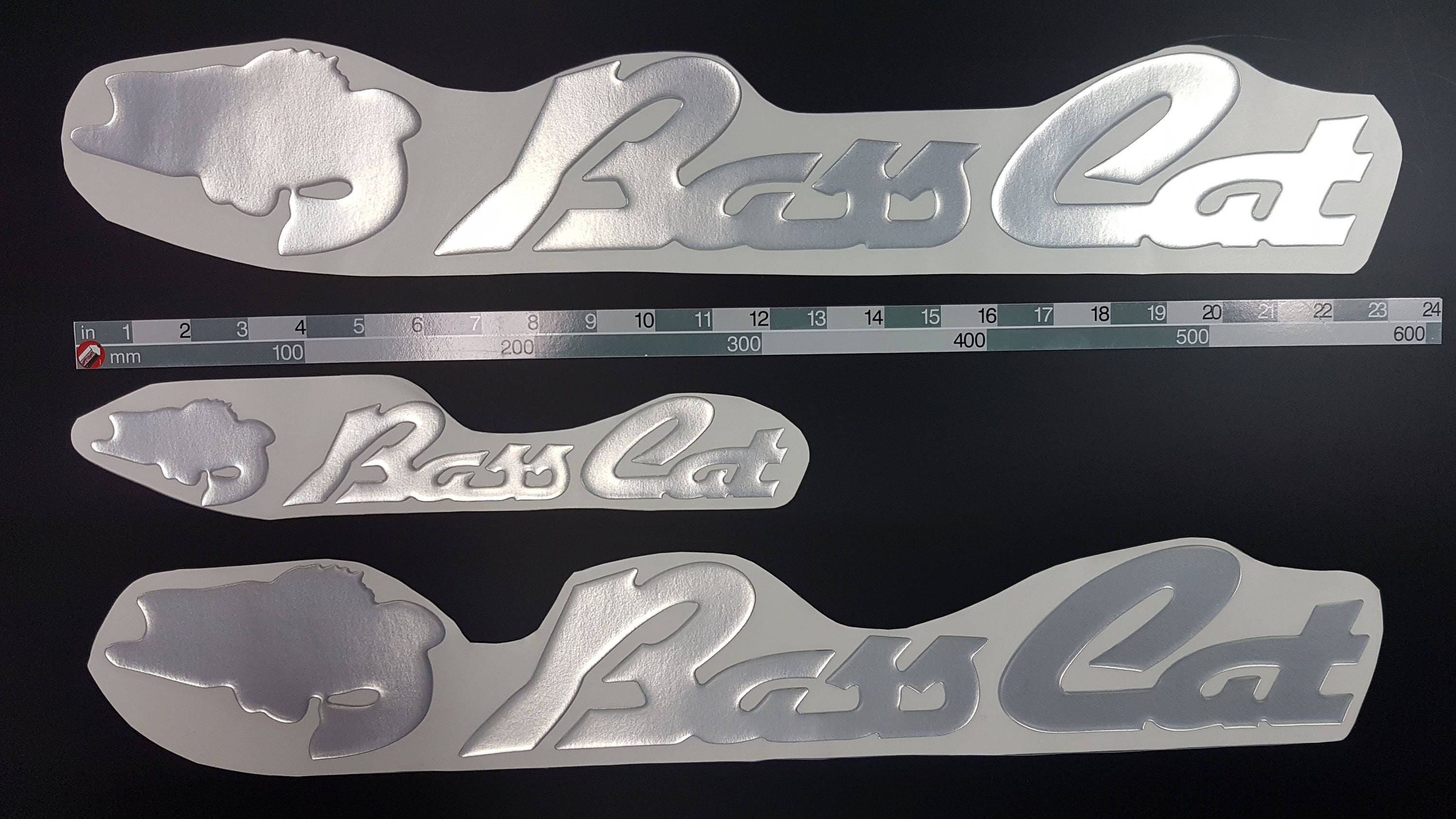 Bass Cat Boat Emblems 22.5 FREE FAST Delivery DHL - Etsy