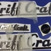 Griff Craft Boat Emblem 13 Chrome Black FREE FAST Delivery DHL Express ...