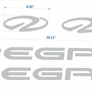 Regal Boat Emblems 28" Gold + FREE FAST Delivery DHL Express - Stickers ...