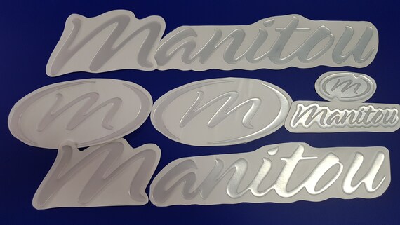 Manitou Boat Emblems 26 Chrome FREE FAST Delivery DHL - Etsy