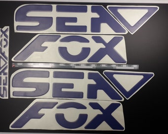 Sea Fox Boat Emblem 30 Chrome FREE FAST Delivery DHL - Etsy