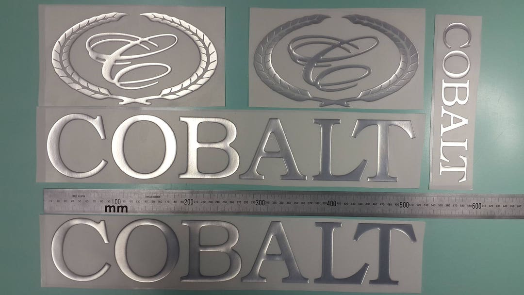 Cobalt Boat Emblems 20" Chrome + FREE FAST Delivery DHL Express ...