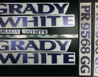 Grady White Decal | Etsy