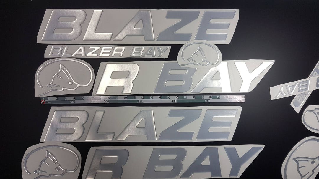 Blazer Bay Boat Emblems 43" + FREE FAST Delivery DHL Express - Stickers ...