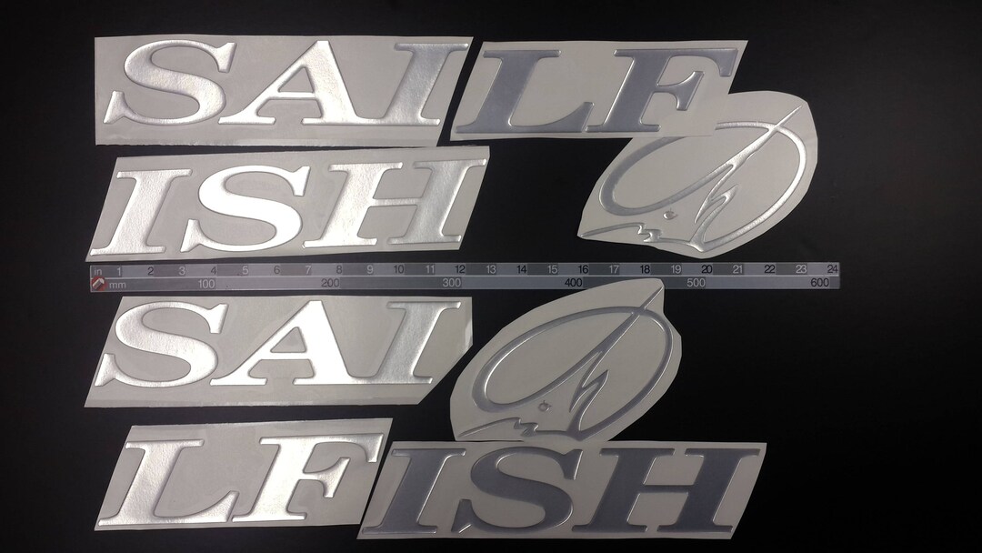 Sailfish Boats Emblems 32" + FREE FAST Delivery DHL Express - Stickers ...