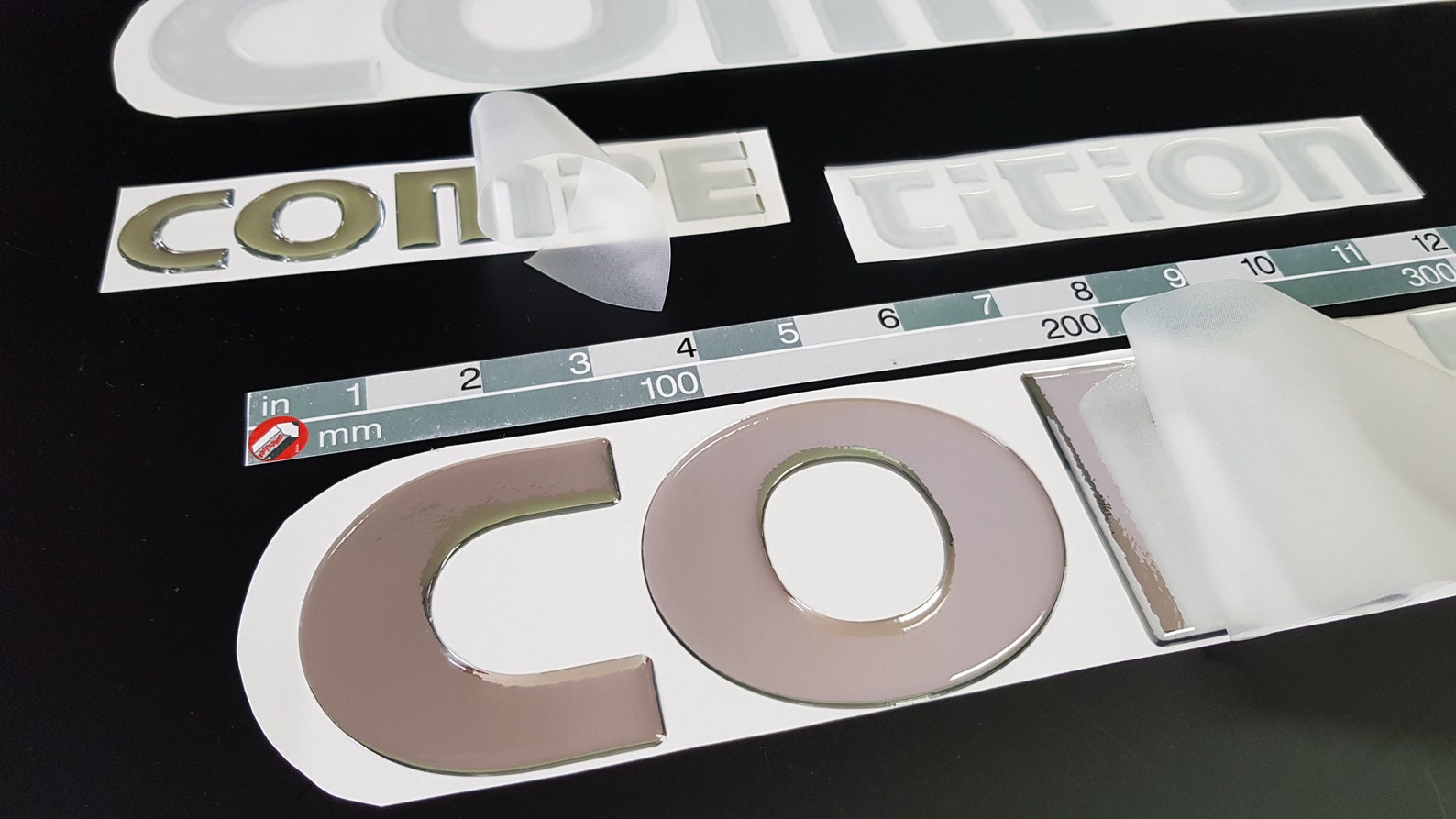 Competition Boat Emblem 30"chrome + FREE FAST Delivery DHL Express ...