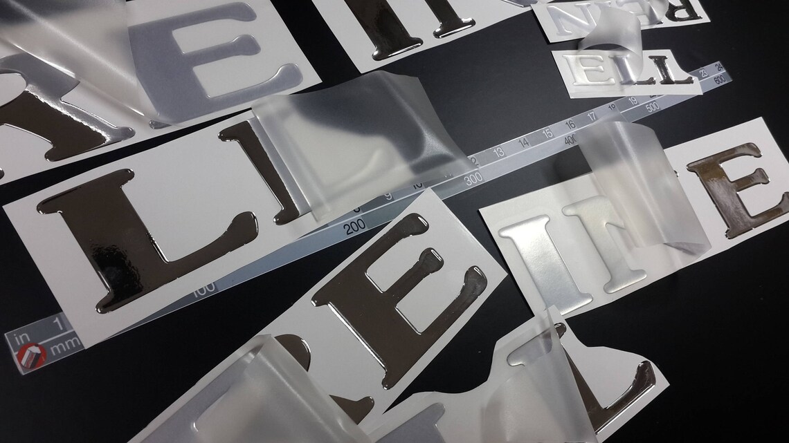 Reinell Boat Emblems 30 Chrome FREE FAST Delivery DHL | Etsy