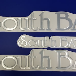 South Bay Boats Emblem 22" + FREE FAST Delivery DHL Express - Stickers ...