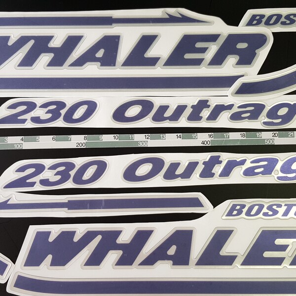 Boston Whaler Decal - Etsy