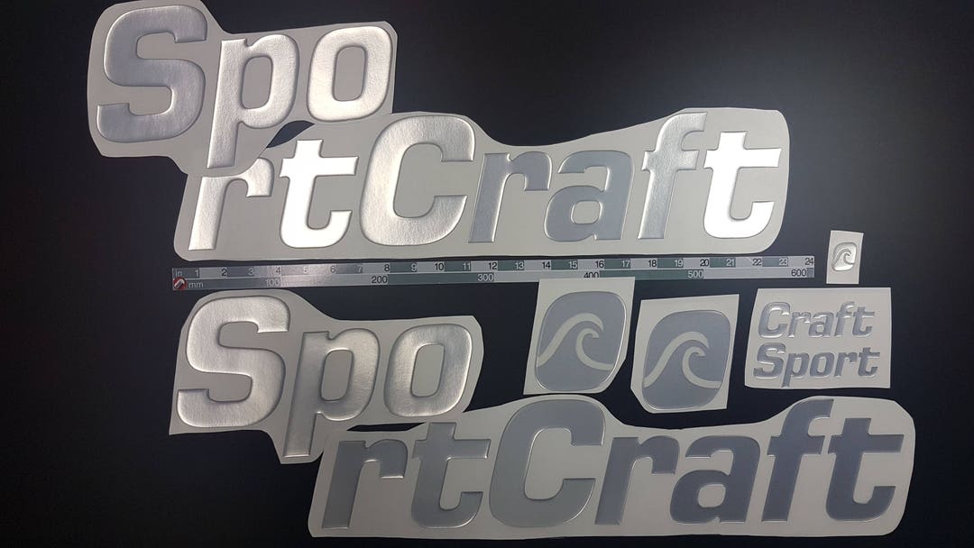 Sportcraft Boats Emblems 33" + FREE FAST Delivery DHL Express ...