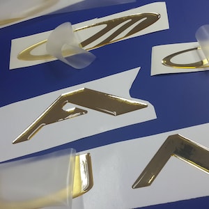 Maxum Boat Emblems 40" Gold + FREE FAST Delivery DHL Express - Stickers ...