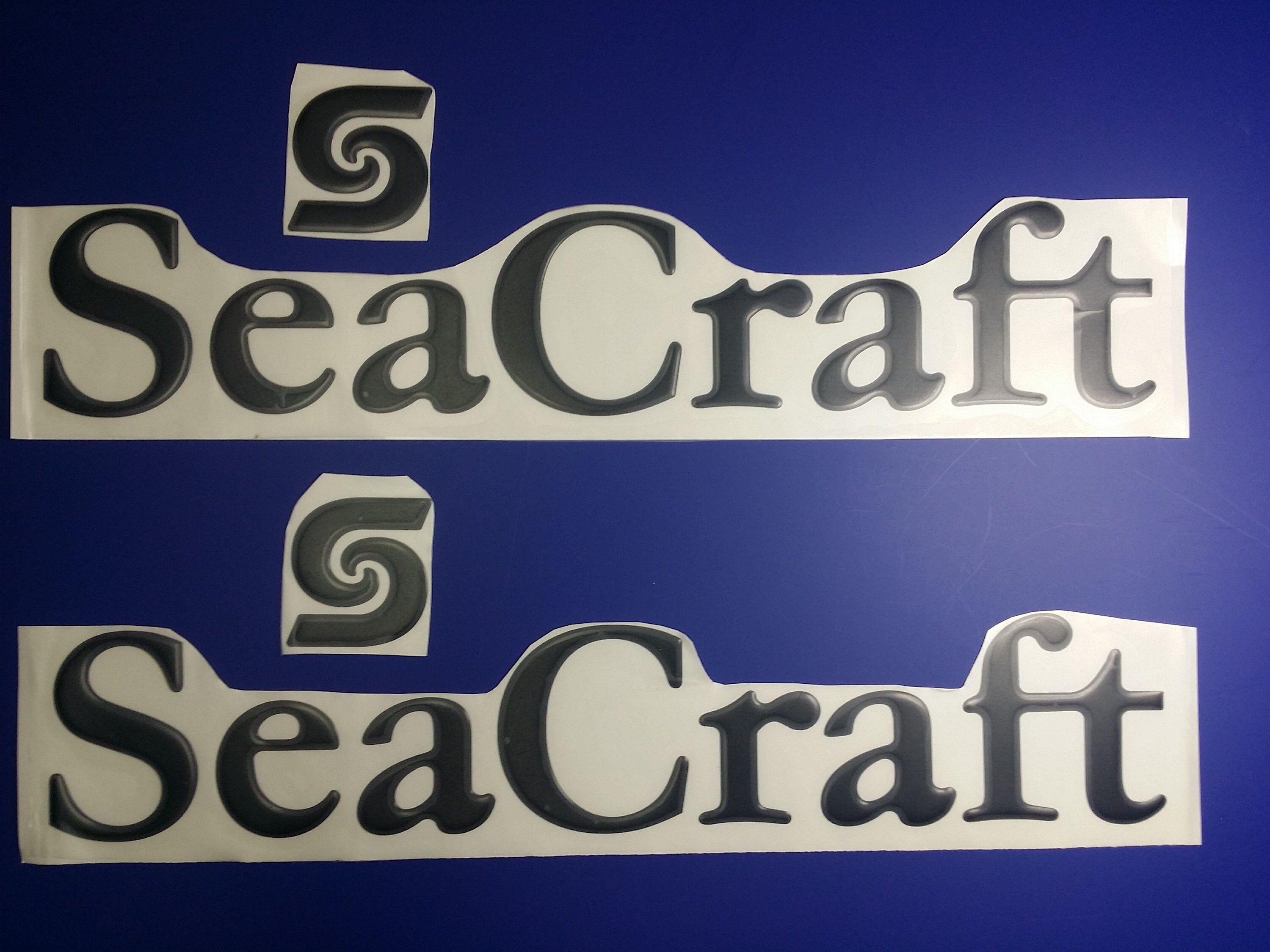 Seacraft Boat Emblems 22 Black FREE FAST Delivery DHL - Etsy