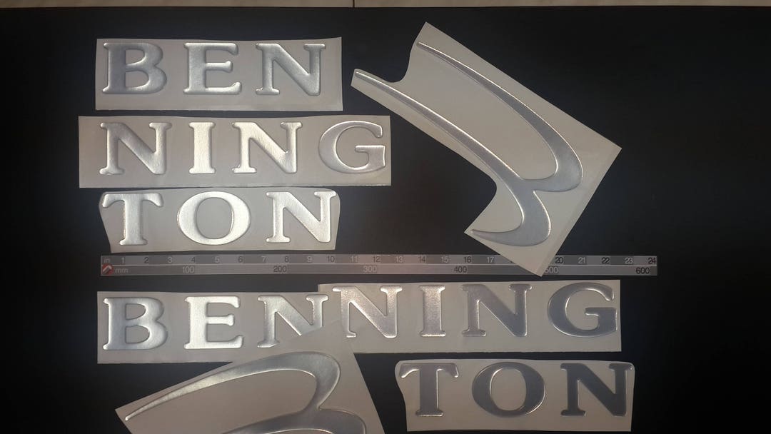 Bennington Boats Emblems 33" Chrome + FREE FAST Delivery DHL Express ...