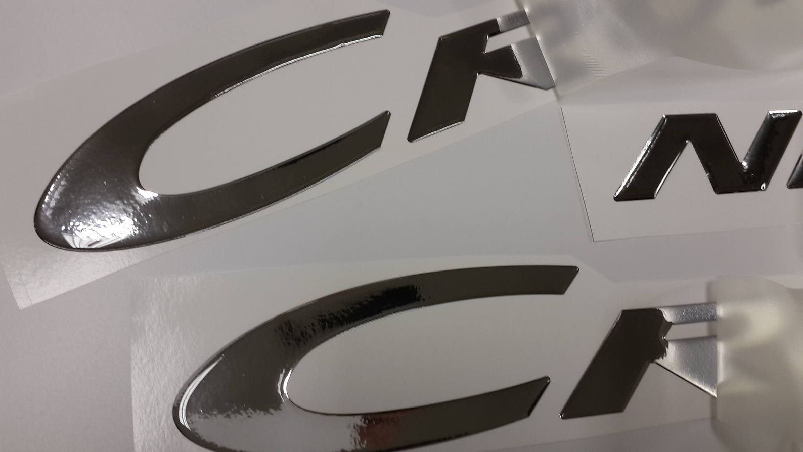 Crownline Boat Emblems 33" Chrome + FREE FAST Delivery DHL Express ...