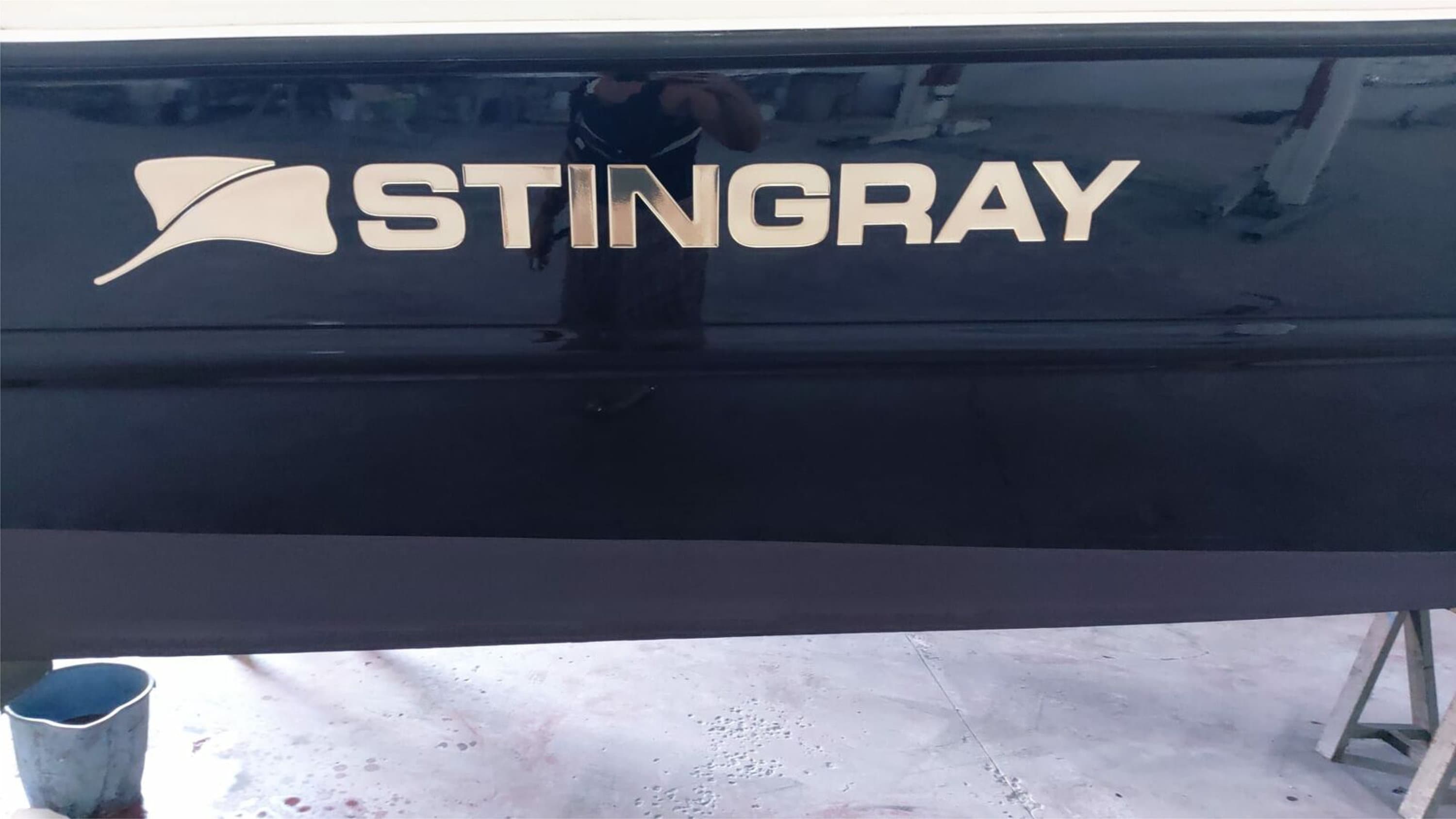 Stingray Boat Emblems 29" Gold + FREE FAST Delivery DHL Express ...