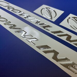 Crownline Boat Emblems 20" Chrome + FREE FAST Delivery DHL Express ...