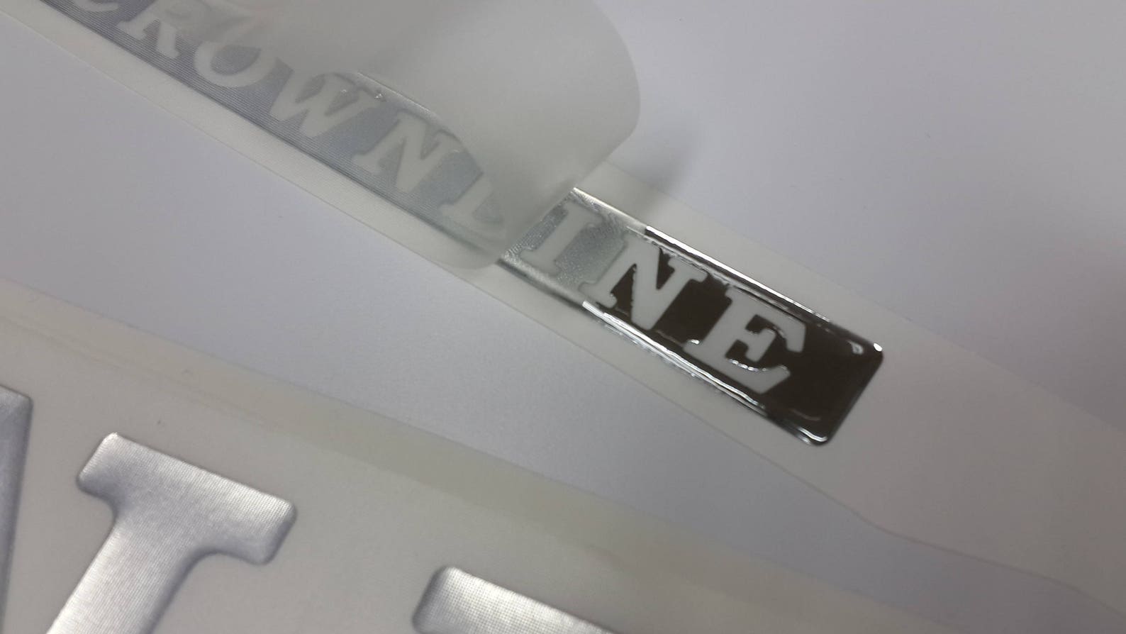 Crownline Boat Emblems 30" Chrome + FREE FAST Delivery DHL Express ...