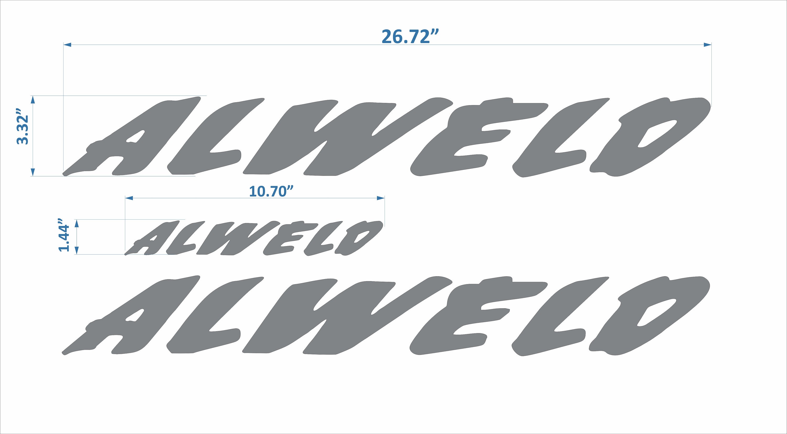 Alweld Boats Emblem 26 FREE FAST Delivery DHL Express - Etsy