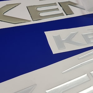 Kenner Boat Emblems 22" Chrome + FREE FAST Delivery DHL Express ...