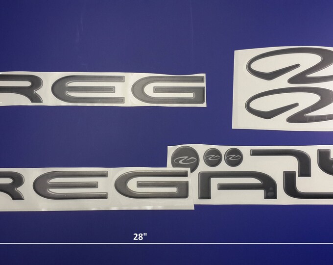 Regal Boat Emblems 28" Black + FREE FAST Delivery DHL Express ...