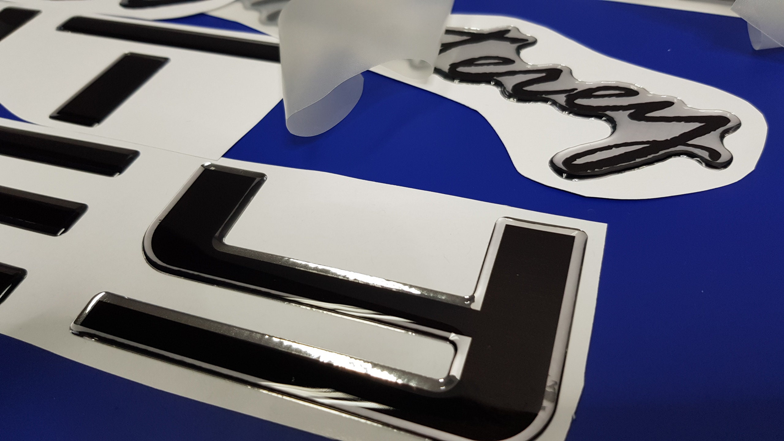 Monterey Boat Emblems 41" Chrome Black 240 + FREE FAST Delivery DHL ...