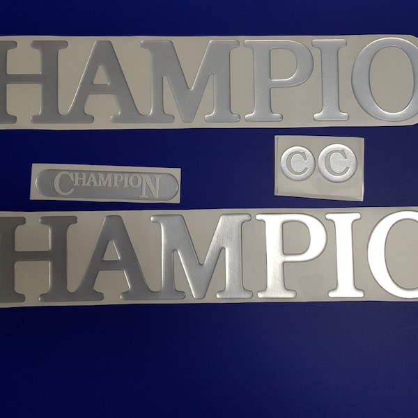 Champion Boat Decal - Etsy
