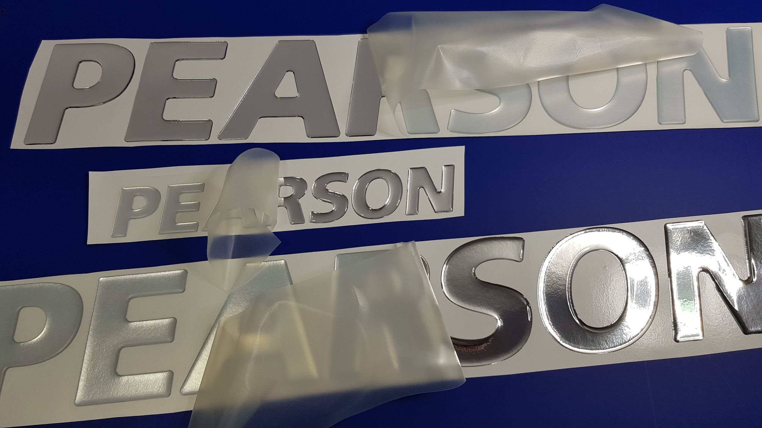 Pearson Boats Emblems 22" Chrome + FREE FAST Delivery DHL Express ...