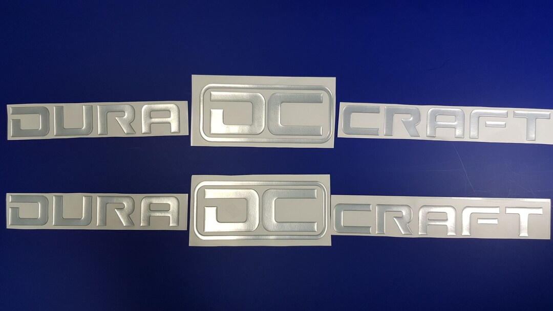 Duracraft Boat Emblem 33" + FREE FAST Delivery DHL Express - Stickers ...
