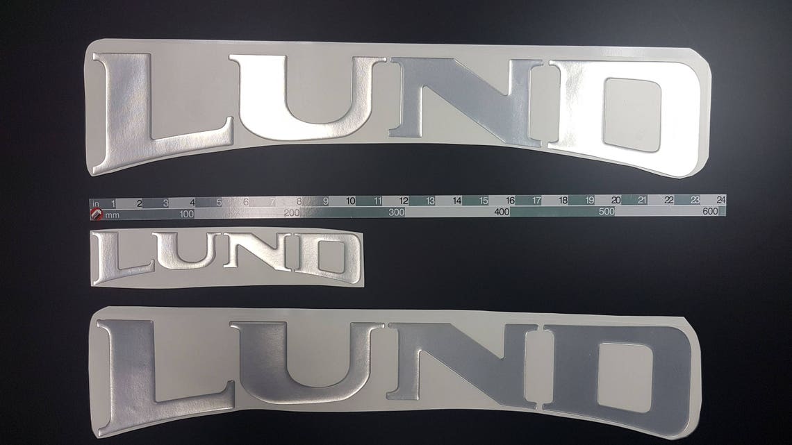 Lund Boat Emblems 22 FREE FAST Delivery DHL Express - Etsy