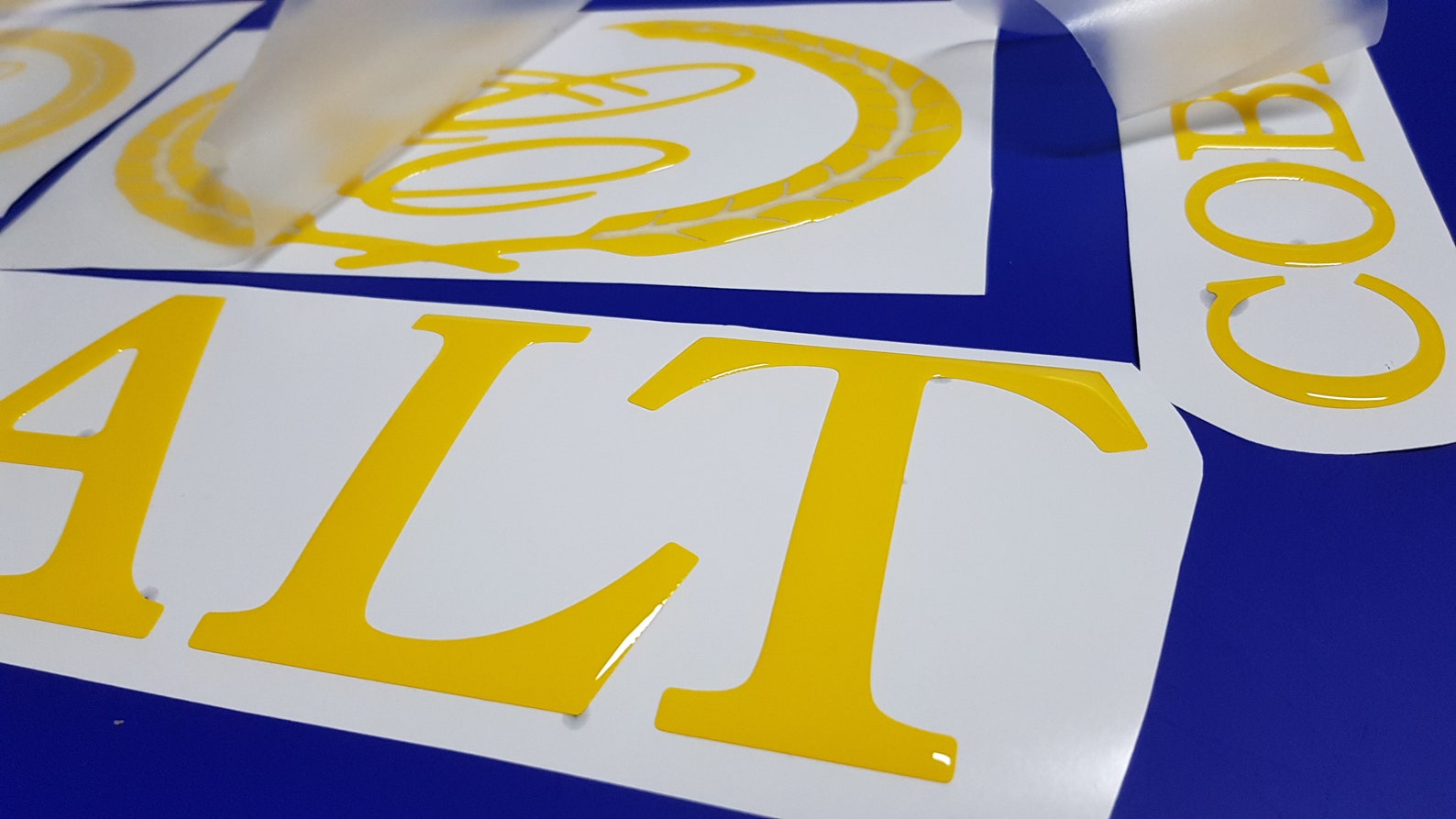 Cobalt boat Emblem 20 yellow FREE FAST delivery DHL | Etsy