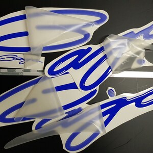 Baja Boat Emblems 40" Blue + FREE FAST Delivery DHL Express - Stickers ...