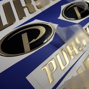 Pursuit Boat Emblems 13" Gold + FREE FAST Delivery DHL Express ...