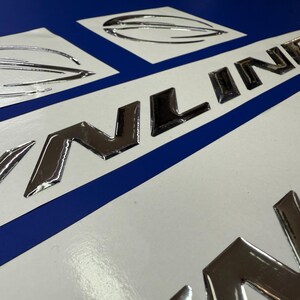 Crownline Boat Emblems 20" Chrome + FREE FAST Delivery DHL Express ...