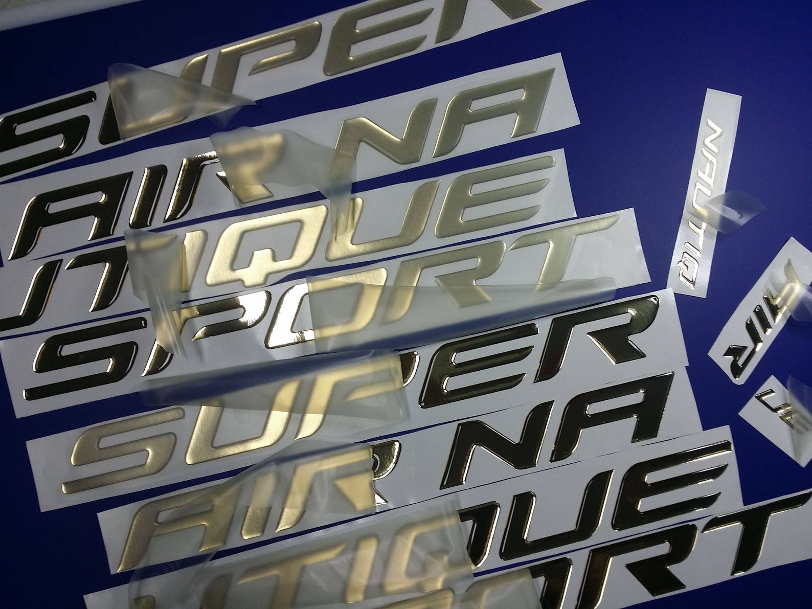 Super Air Nautique Sport Boat Emblems 73 Gold FREE - Etsy