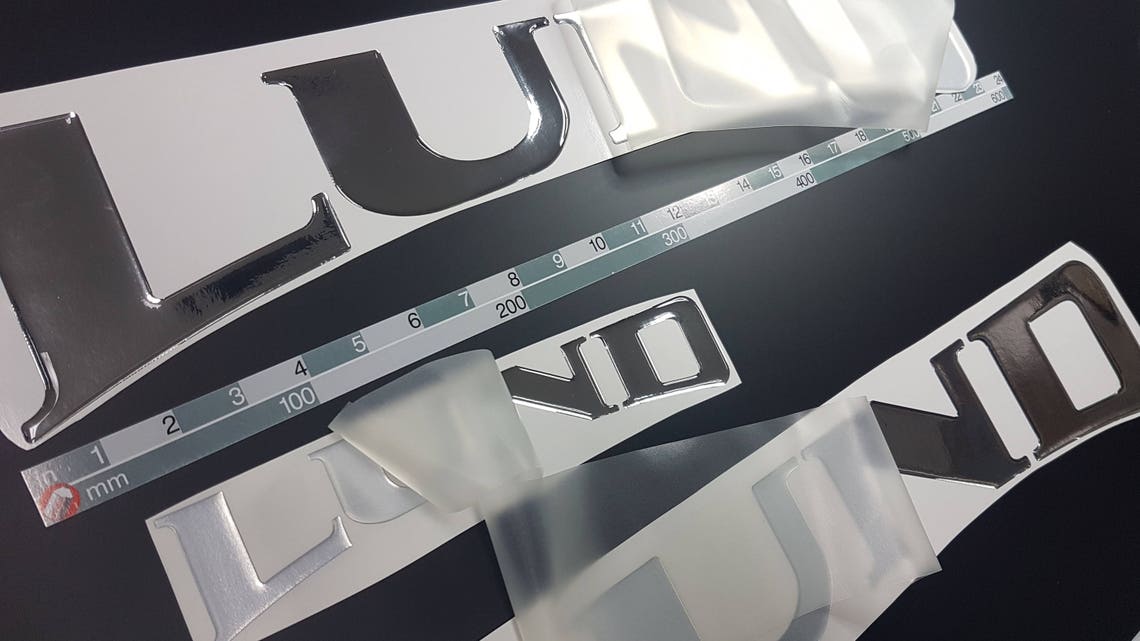 Lund Boat Emblems 22" + FREE FAST Delivery DHL Express - Stickers Set ...