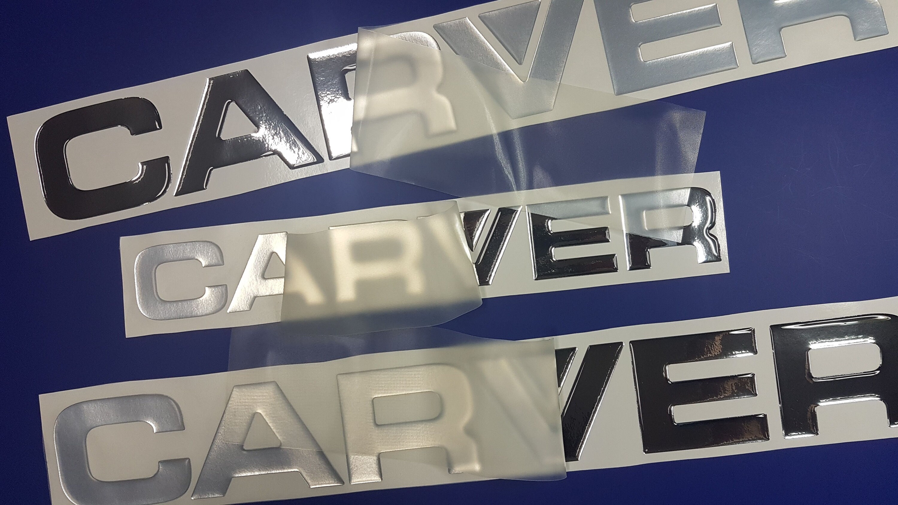 Carver Boat Emblem 22 Chrome FREE FAST Delivery DHL - Etsy