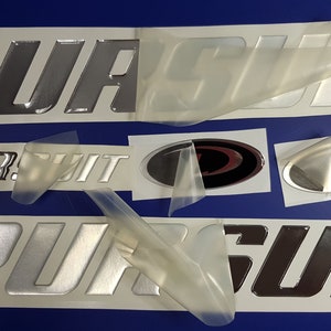 Pursuit Boat Emblems 20" Chrome + FREE FAST Delivery DHL Express ...