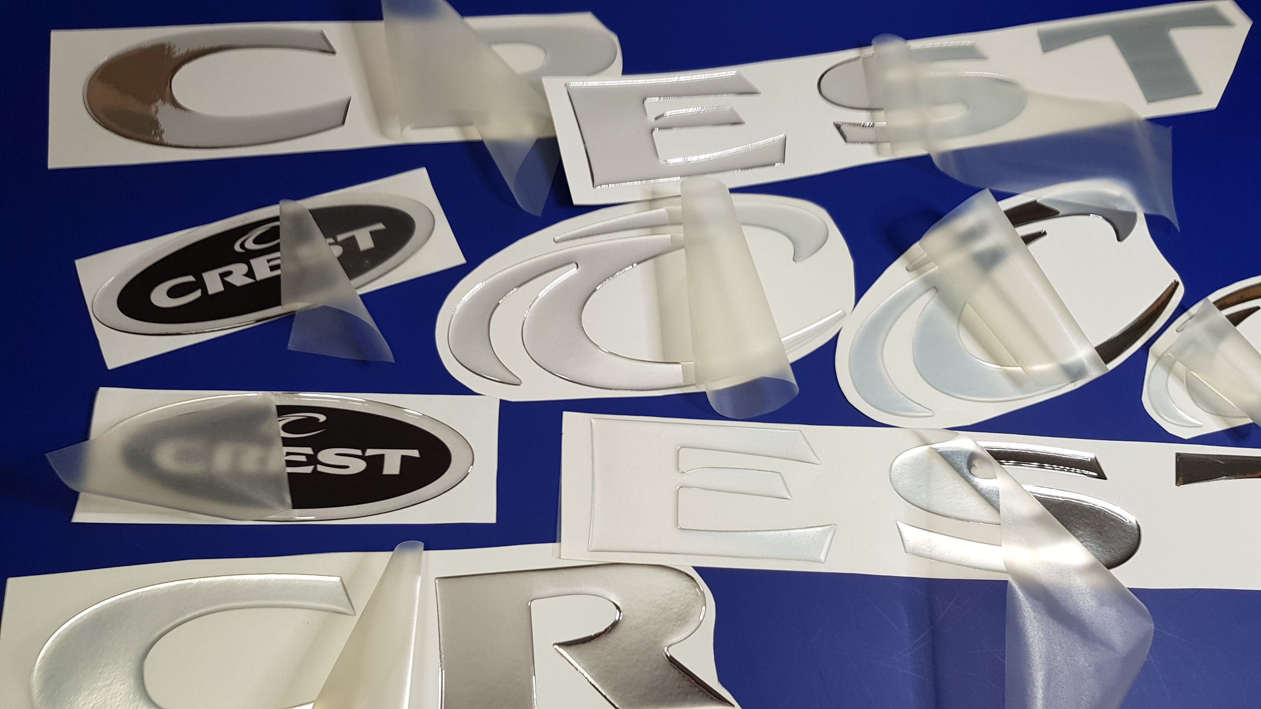 Crest Boat Emblems 30 Chrome FREE FAST Delivery DHL | Etsy