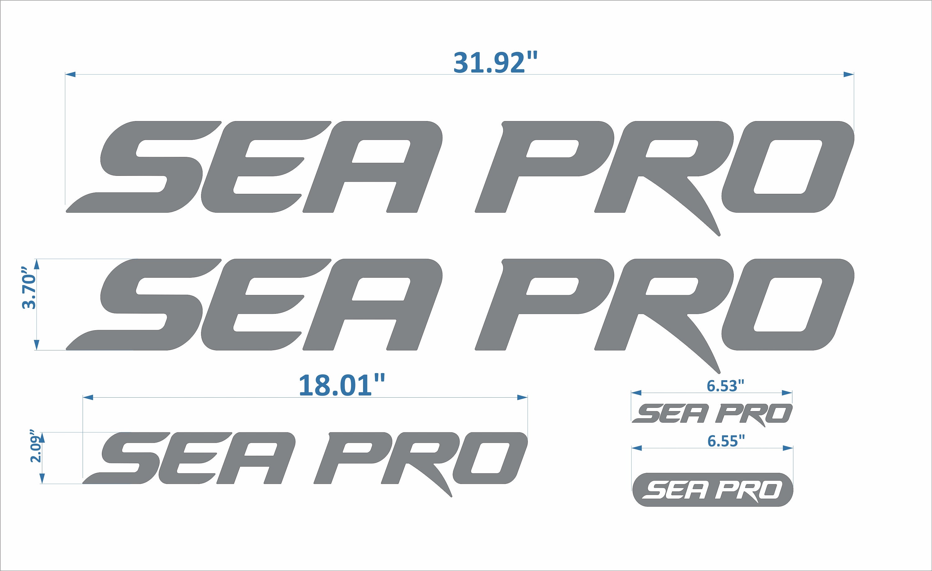 Sea Pro Boat Emblems 3218 FREE FAST Delivery - Etsy UK