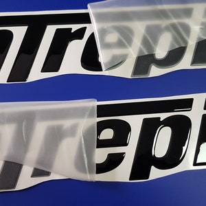 Intrepid Boats Emblems 22" Black + FREE FAST Delivery DHL Express ...