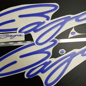 Baja Boat Emblems 40" Blue + FREE FAST Delivery DHL Express - Stickers ...