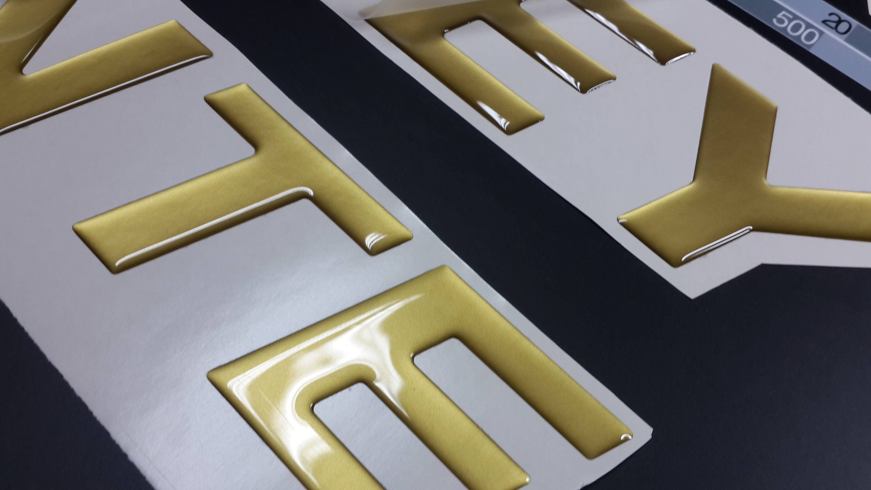 Monterey Boat Emblems 31" Old Gold + FREE FAST Delivery DHL Express ...