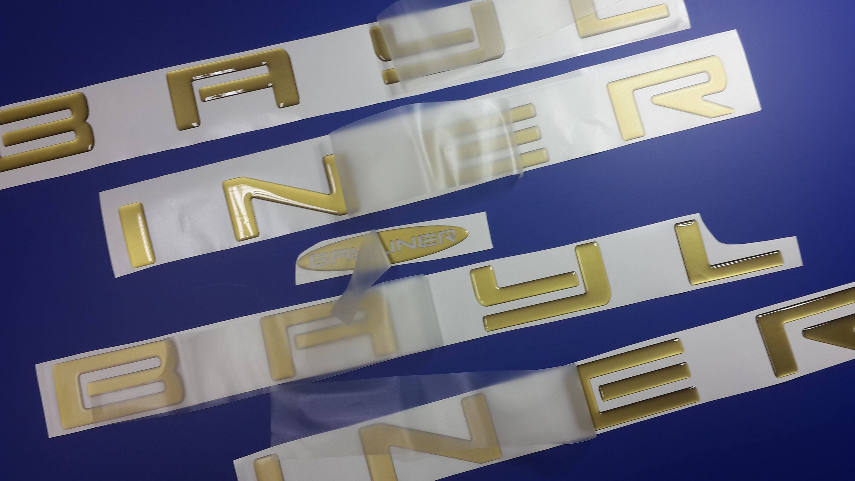 Bayliner Boats Emblems 44 Gold FREE FAST Delivery DHL | Etsy