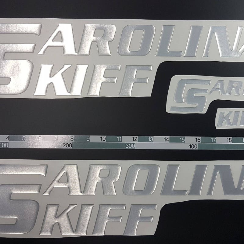 Carolina Skiff Decals - Etsy