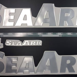 Seaark Boats Emblems 22" + FREE FAST Delivery DHL Express - Etsy