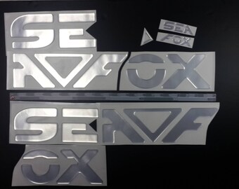 Sea Fox Boat Emblem 30 Chrome FREE FAST Delivery DHL - Etsy