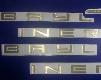 Bayliner Boats Emblems 44 Chrome FREE FAST Delivery DHL Express ...