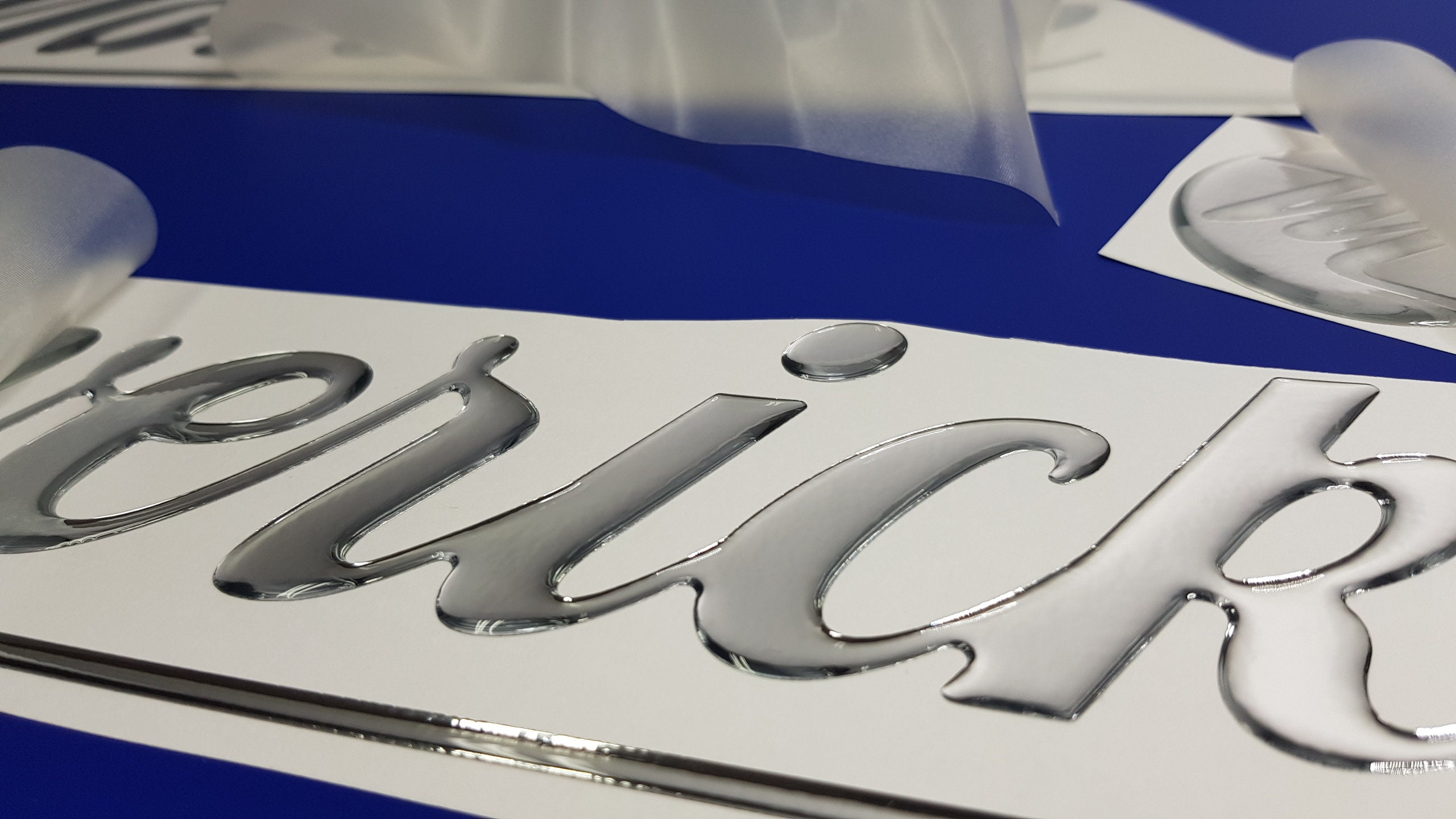 Maverick Boats Emblem 22" Chrome + FREE FAST Delivery DHL Express ...