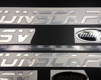 Ebbtide Boats Emblems 36 FREE FAST Delivery DHL Express Stickers Set ...