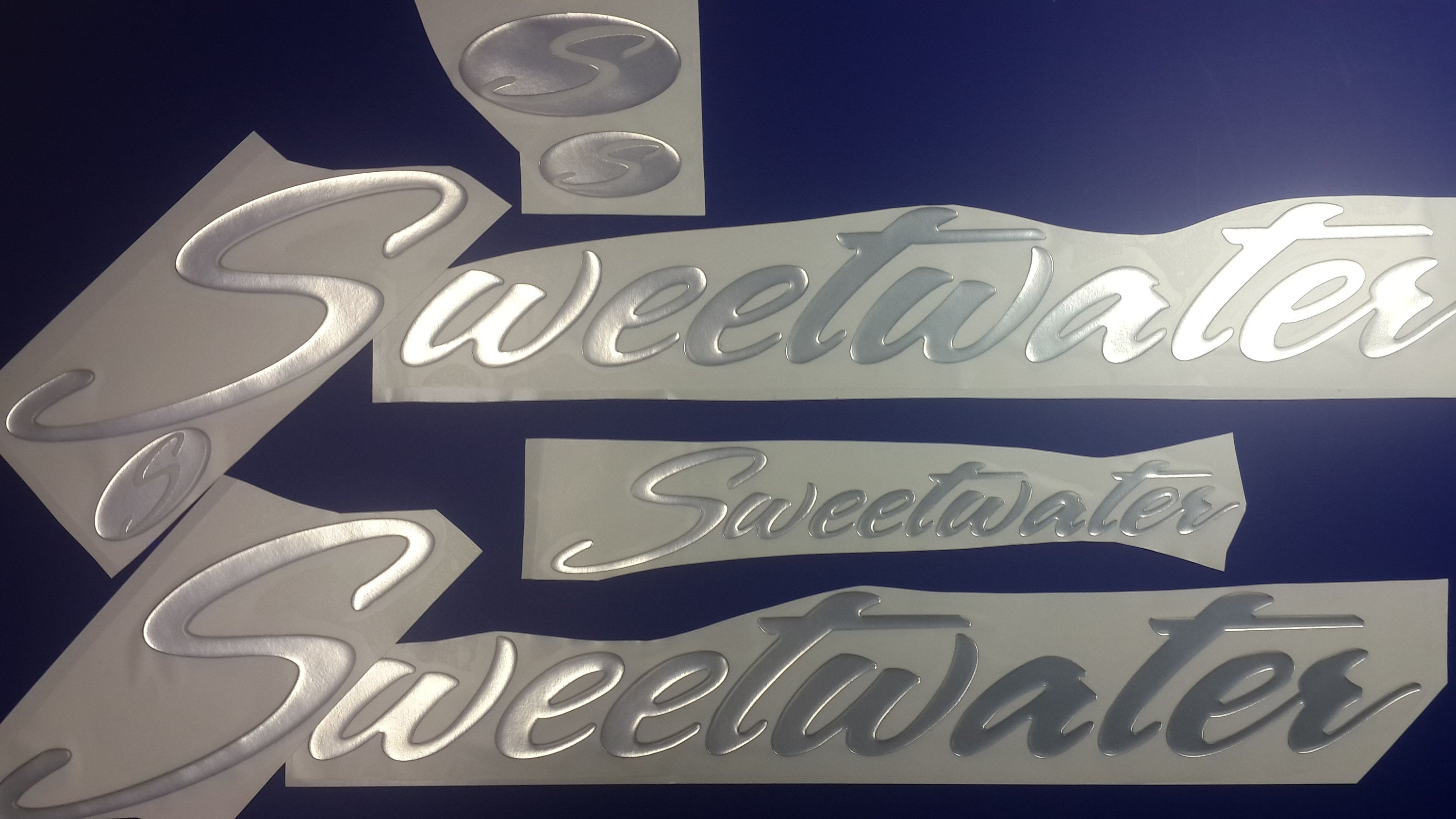Sweetwater Pontoon Boat Emblems 30 FREE FAST Delivery | Etsy